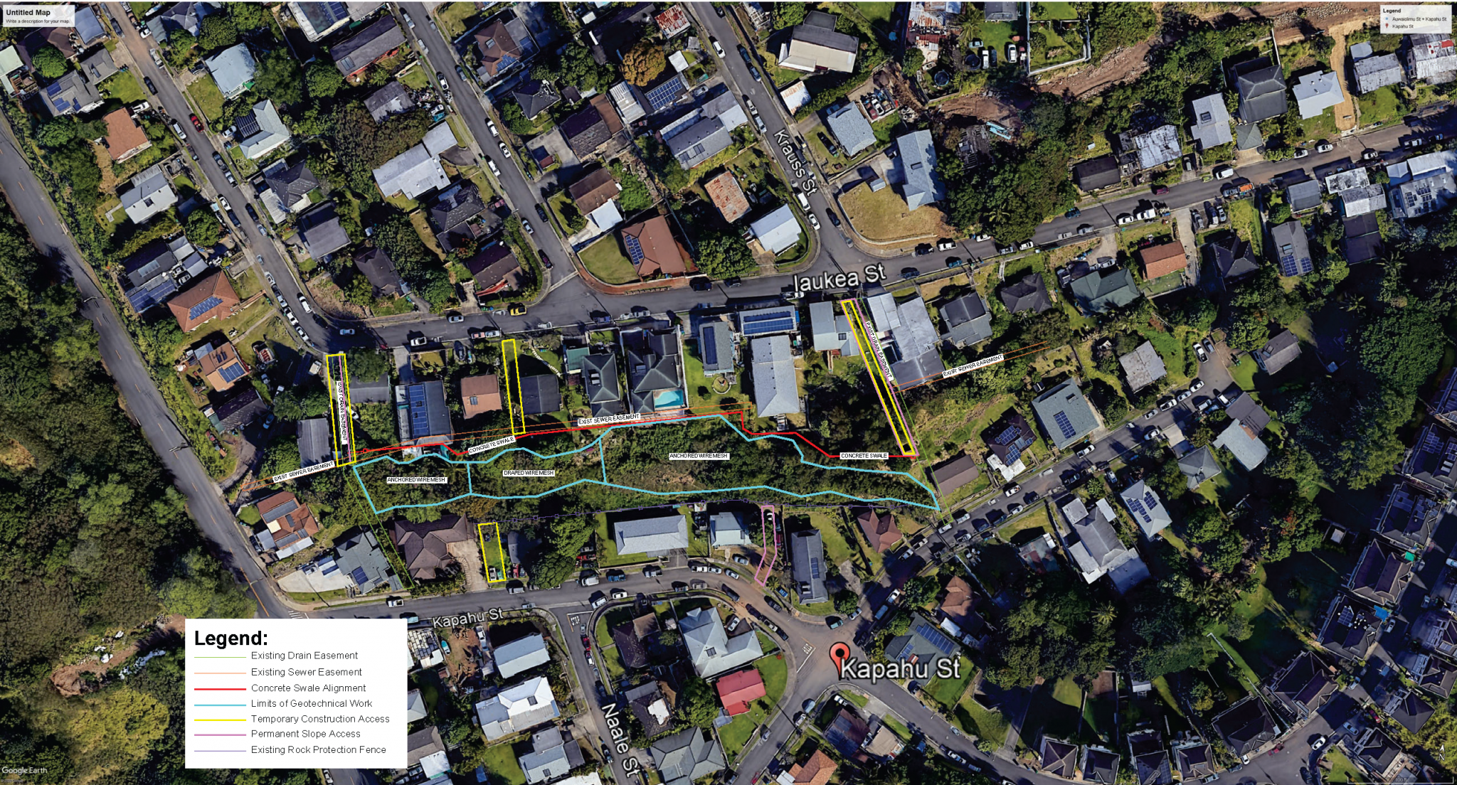 Kewalo Rockfall Mitigation Project – Department of Hawaiian Home Lands