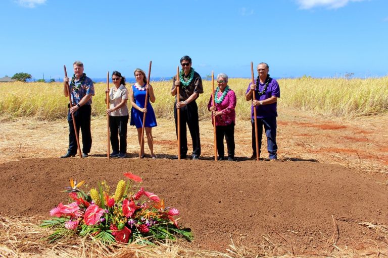 Department of Hawaiian Home Lands | DHHL breaks ground on Hanapēpē Phase II