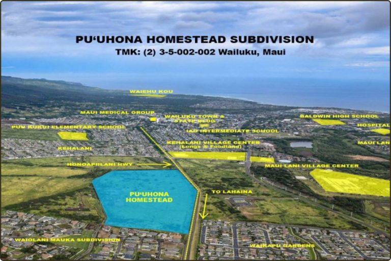 Department of Hawaiian Home Lands | Current Projects